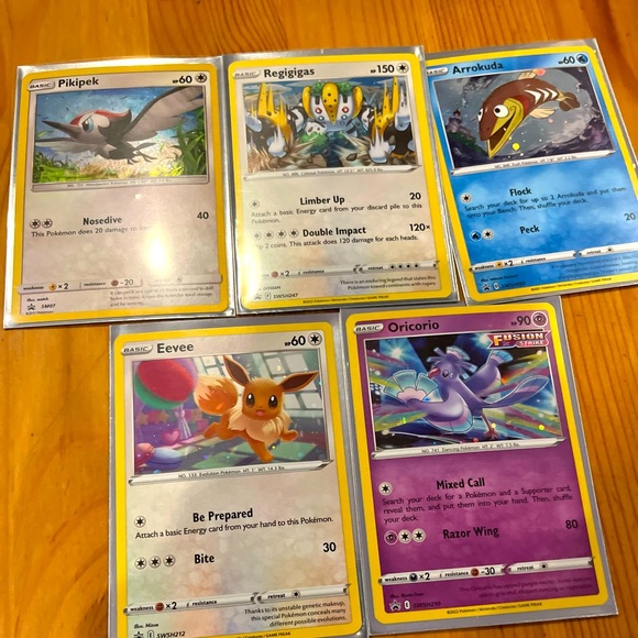 Pokemon | Toys | Different Types Of Holographic Pokmon | Poshmark